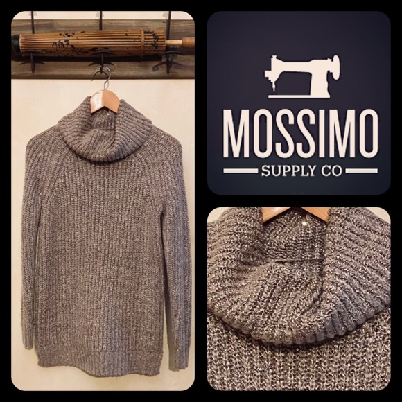 Mossimo Supply Co. | Sweaters | 335 Mossimo Sequin Metallic Antique ...